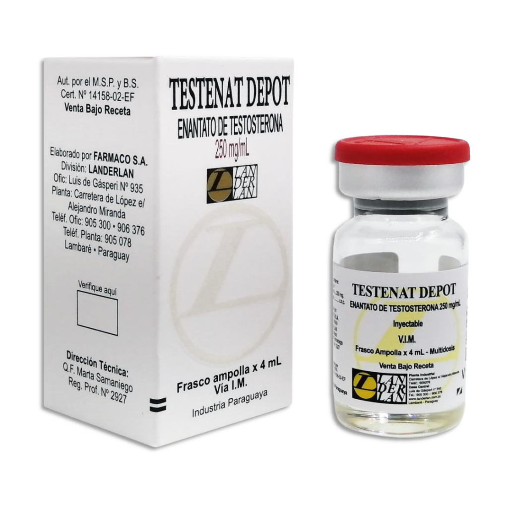 TESTENAT DEPOT 250 mg/mL | Distrilander